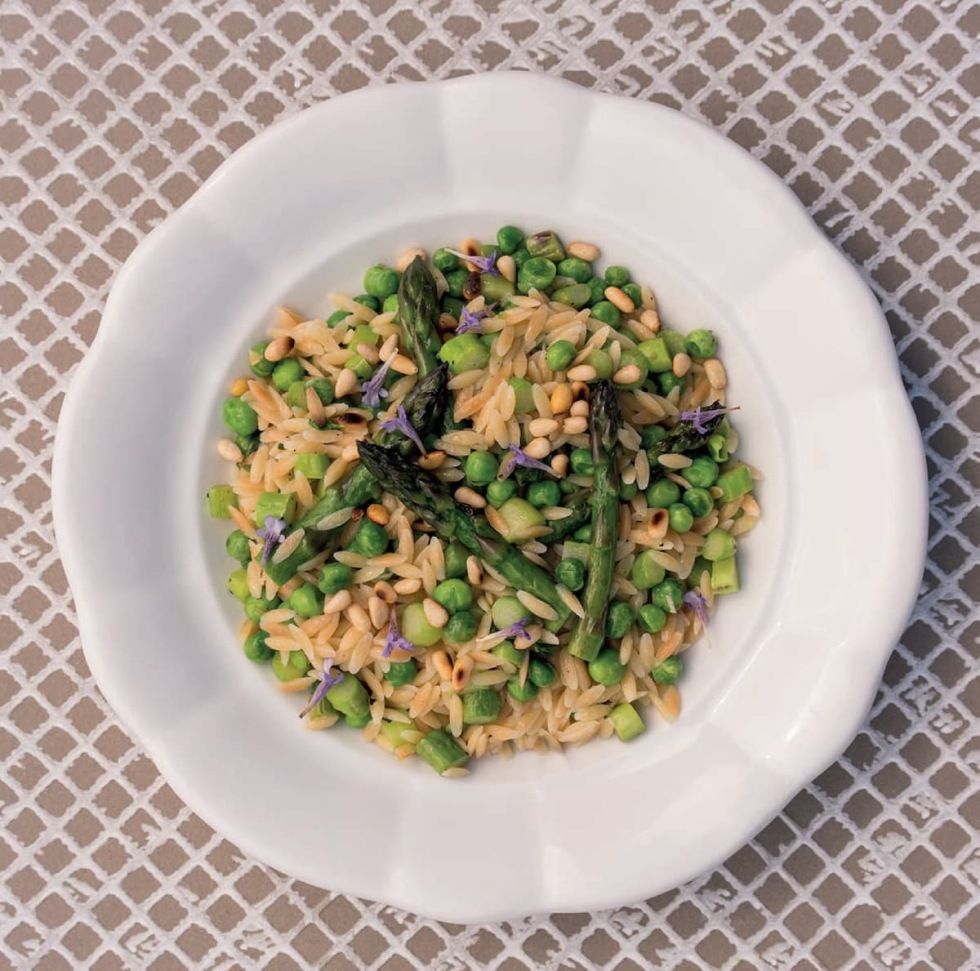 VROOMAGAZINE.com | Pasta riso s chřestem a hráškem